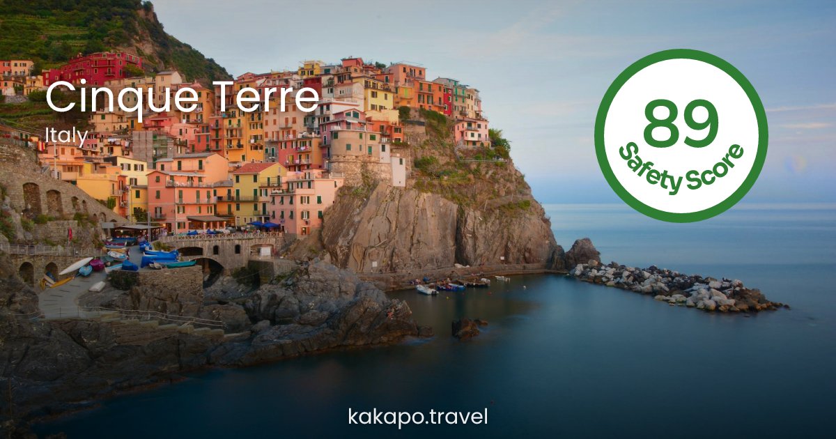 Is Cinque Terre Safe in 2026? Crime, Scams & Travel Tips