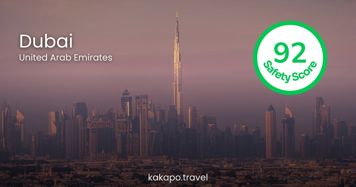 Is Dubai, UAE Safe in 2026? Crime, Scams & Travel Tips