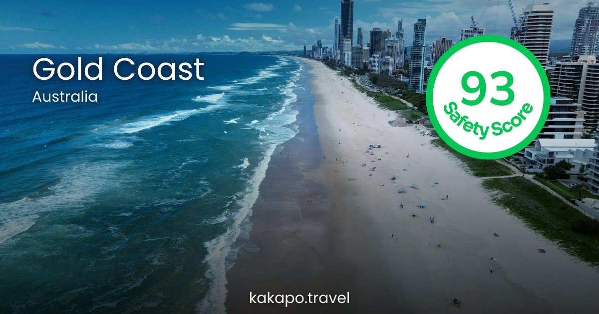 Is Gold Coast Safe in 2026? Crime, Scams & Travel Tips