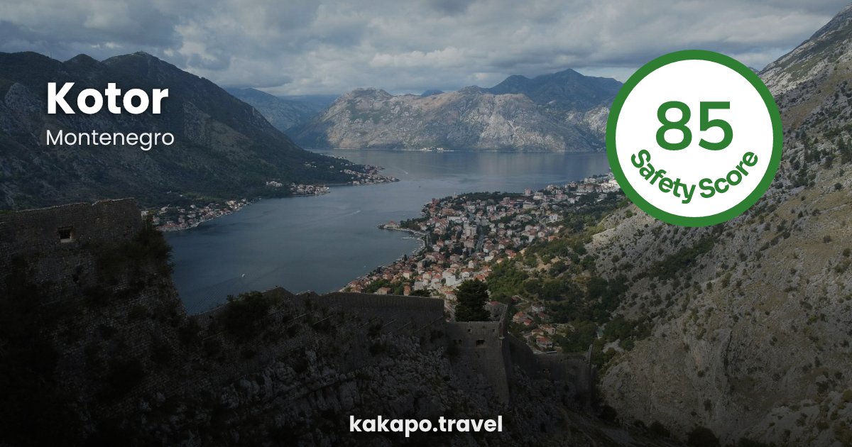 Is Kotor Safe in 2026? Crime, Scams & Travel Tips