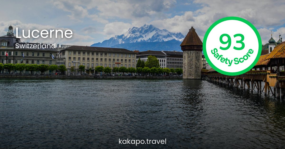Is Lucerne Safe in 2026? Crime, Scams & Travel Tips