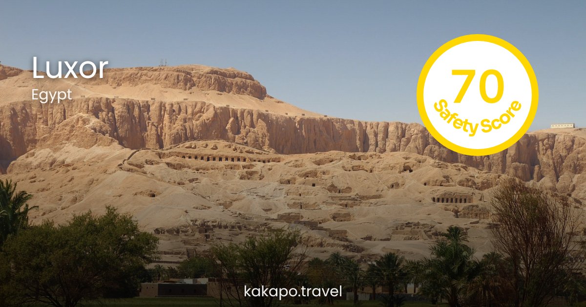 Is Luxor, Egypt Safe in 2026? Crime, Scams & Travel Tips