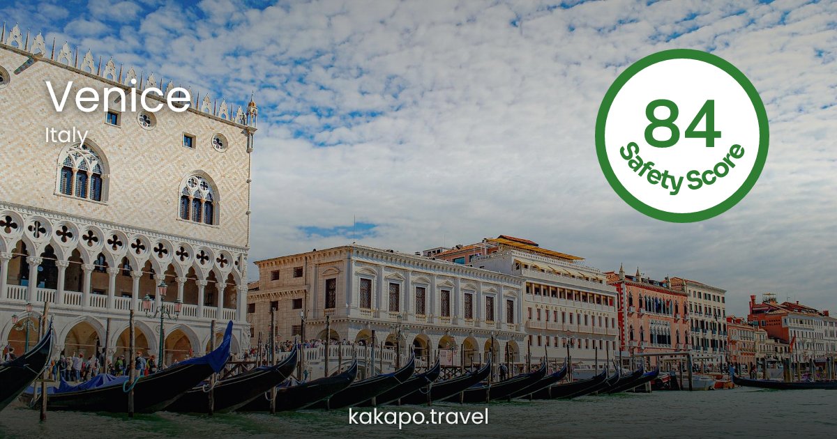 Is Venice, Italy Safe in 2026? Crime, Scams & Travel Tips