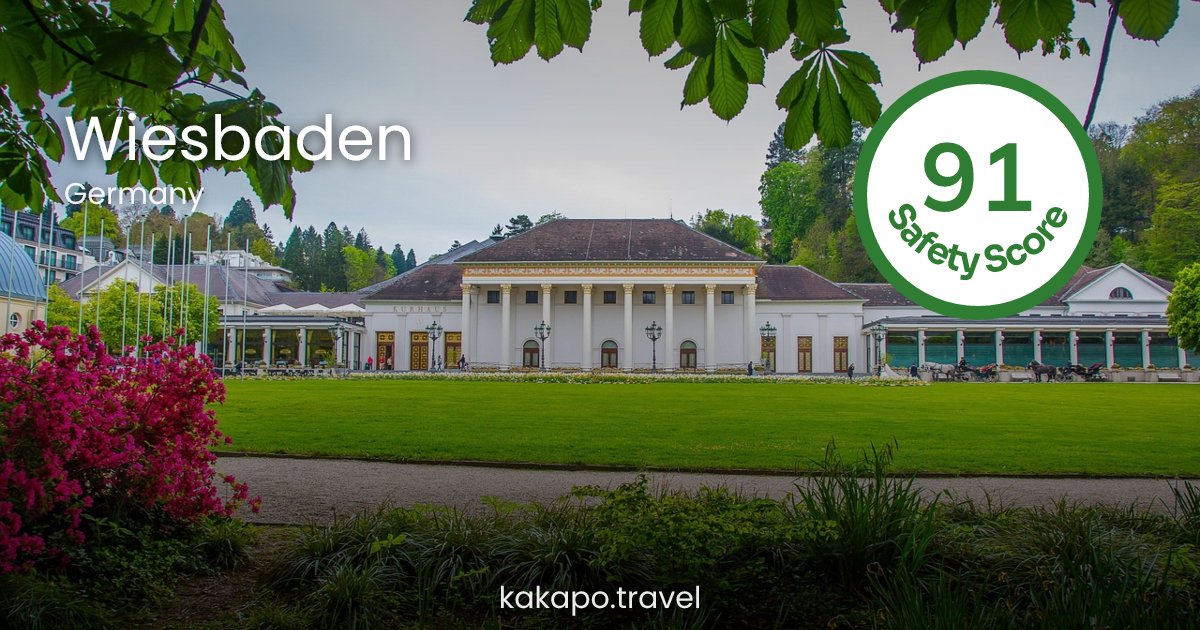 Is Wiesbaden Safe in 2026? Crime, Scams & Travel Tips