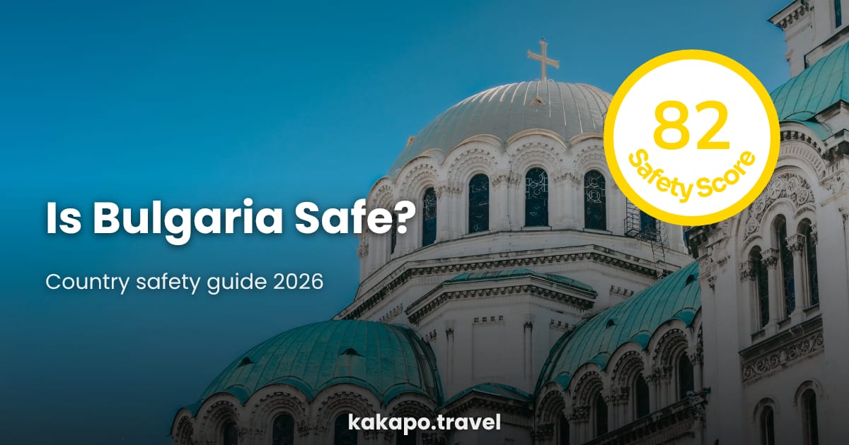Is Bulgaria Safe in 2026? Travel Safety Guide