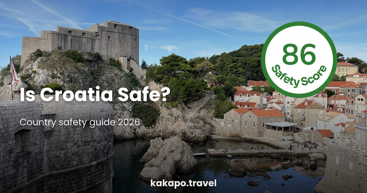 Is Croatia Safe in 2026? Travel Safety Guide