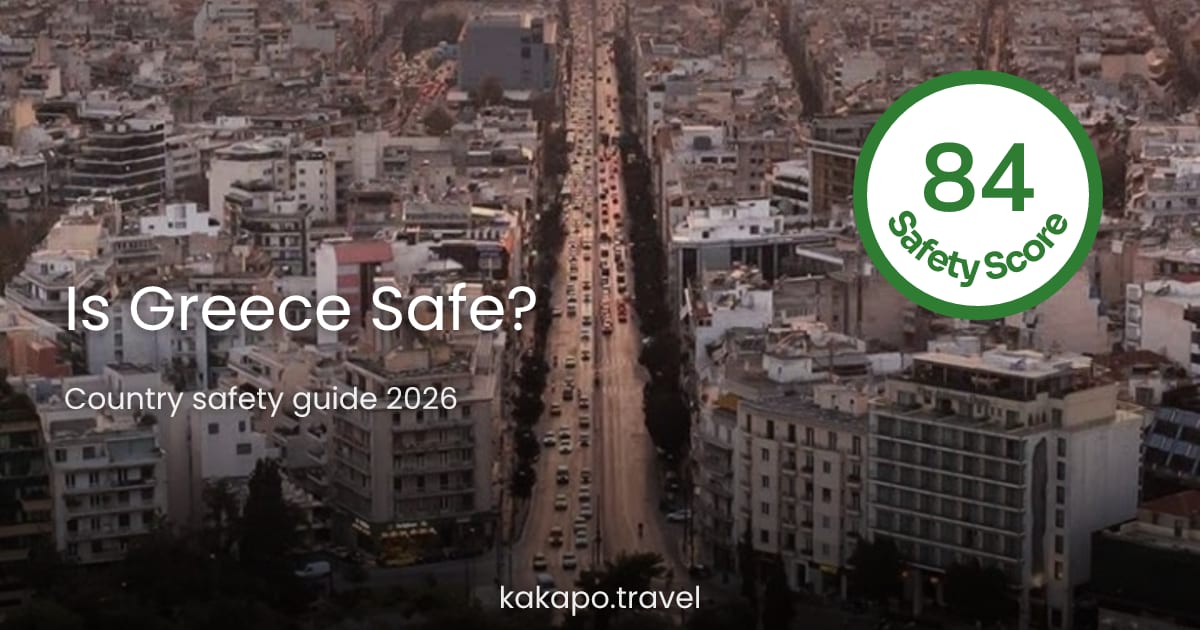Is Greece Safe in 2026? Travel Safety Guide