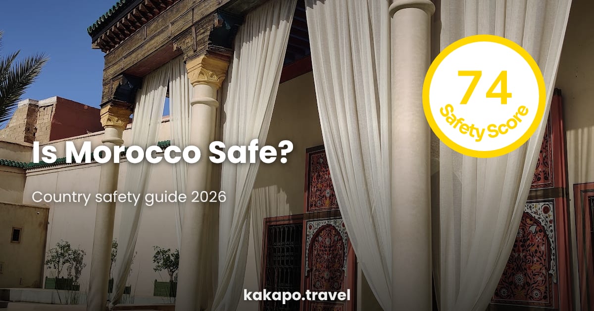 Is Morocco Safe in 2026? Travel Safety Guide