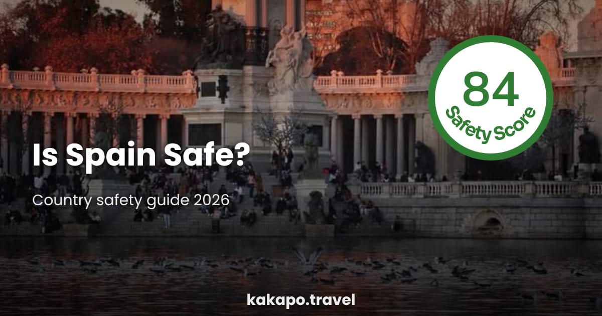 Is Spain Safe in 2026? Travel Safety Guide