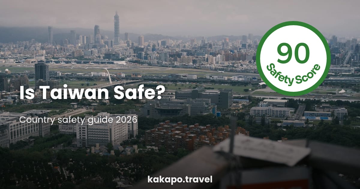 Is Taiwan Safe in 2026? Travel Safety Guide