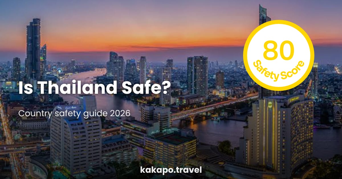 Is Thailand Safe in 2026? Travel Safety Guide