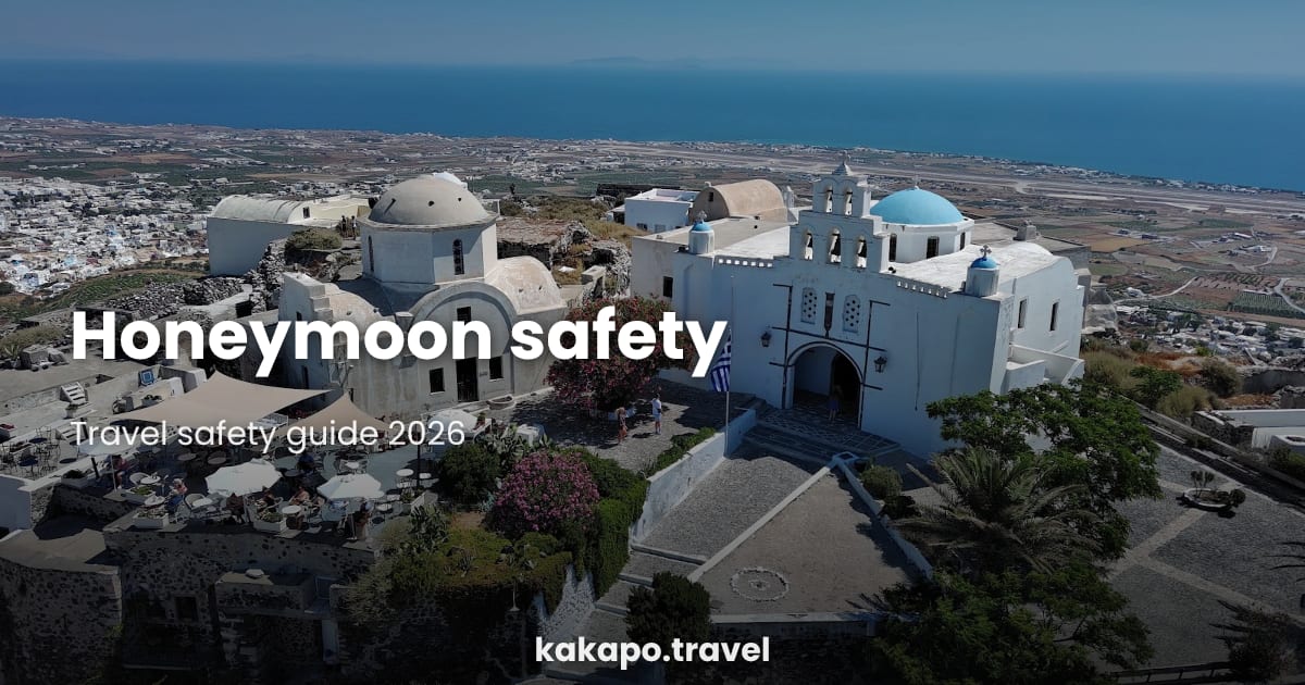Safest Honeymoon Destinations 2026: 18 Romantic Cities Ra...