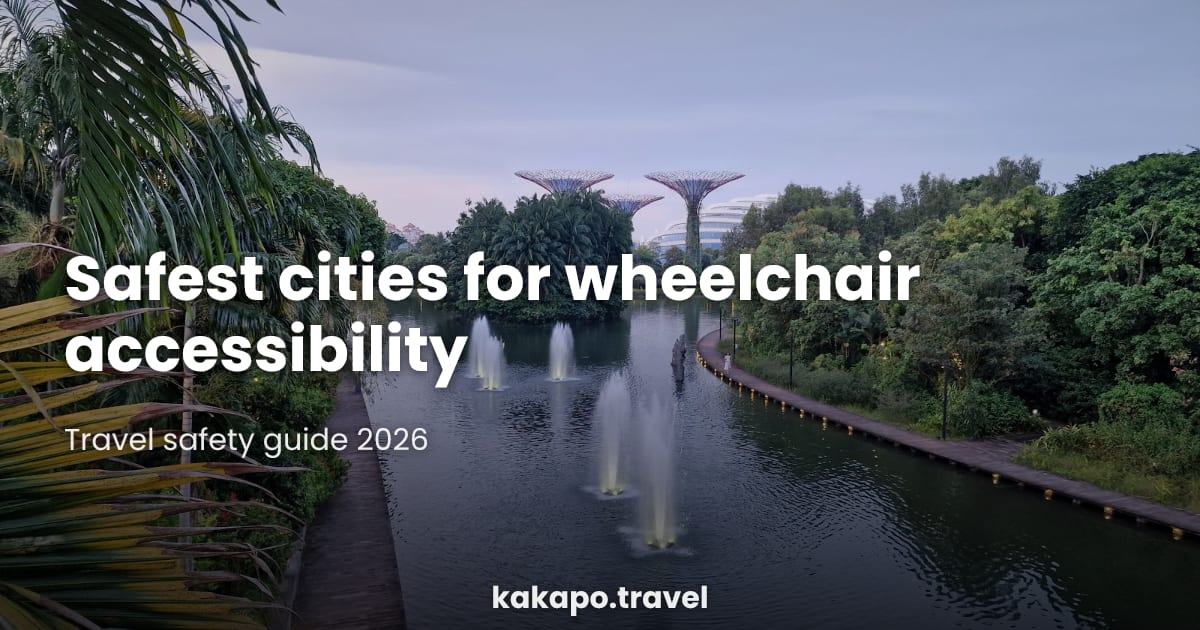 Safest Cities for Wheelchair Accessibility in 2026: 14 Ci...